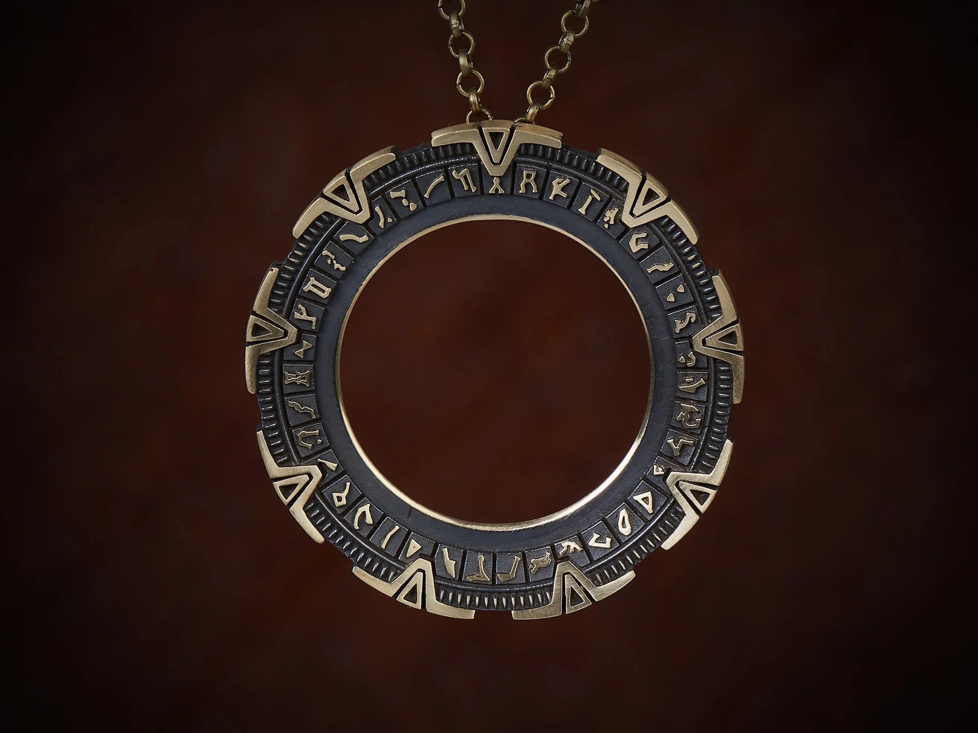 Stargate SG1 Jewelry | Atlantis Universe Portal Pendant Necklace ...