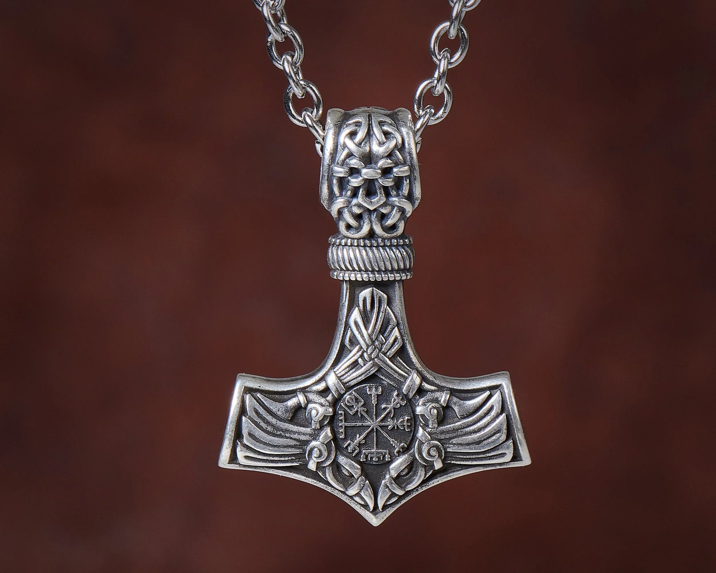 Thor Hammers Jewelry | Handcrafted Mjölnir Necklaces & Pendants ...