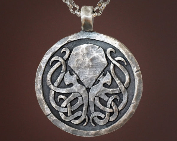 Cthulhu-Halskette | Anhänger aus Sterlingsilber | Lovecraft ...
