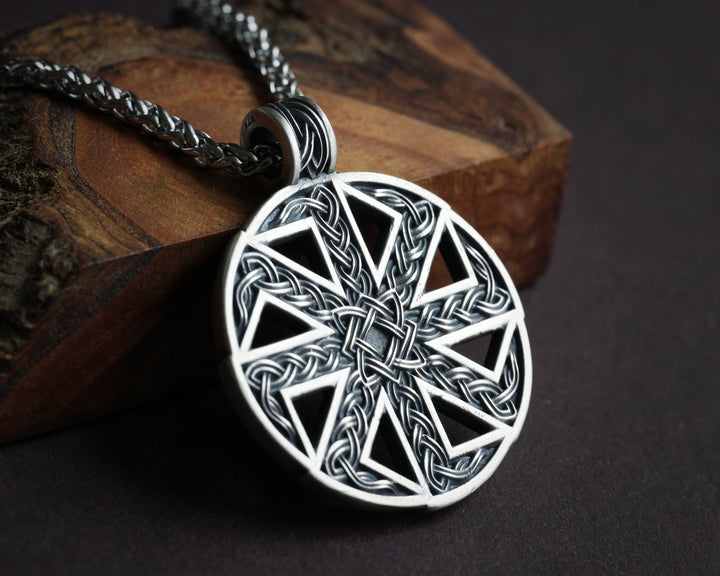 Solar Cross, Kolovrat, and Eight Pointed Star Jewelry | Unique Symboli ...